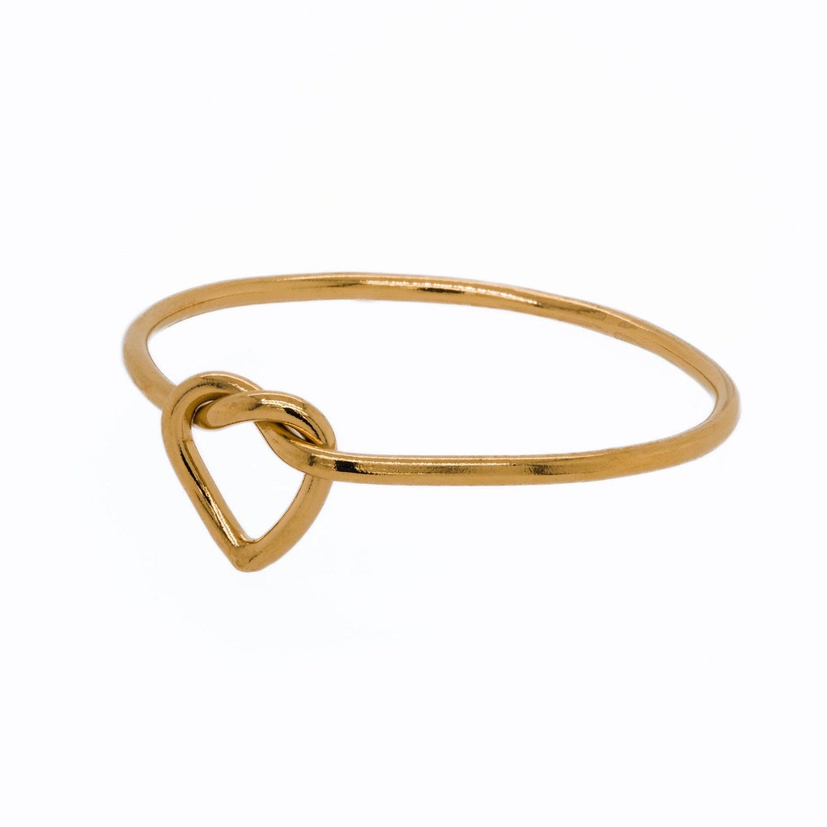 Heart Love-knot Ring – Findings & Connections